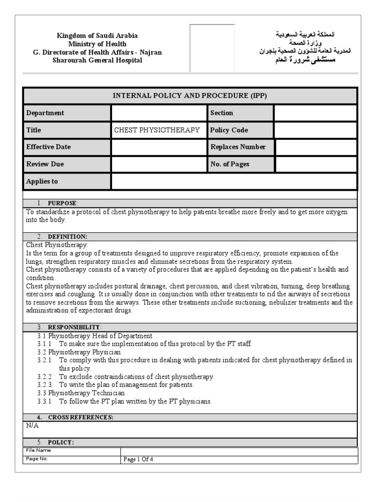 CHEST PHYSIOTHERAPY | Physical Therapy | Breathing