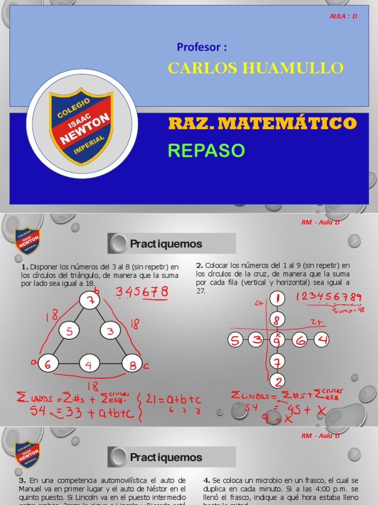 RM D 20-05-2021 Repaso | PDF