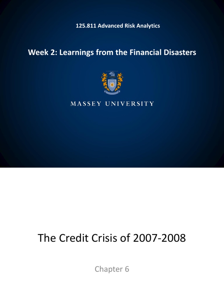 Week 2 - Lecture Note | PDF | Collateralized Debt Obligation | Securitization