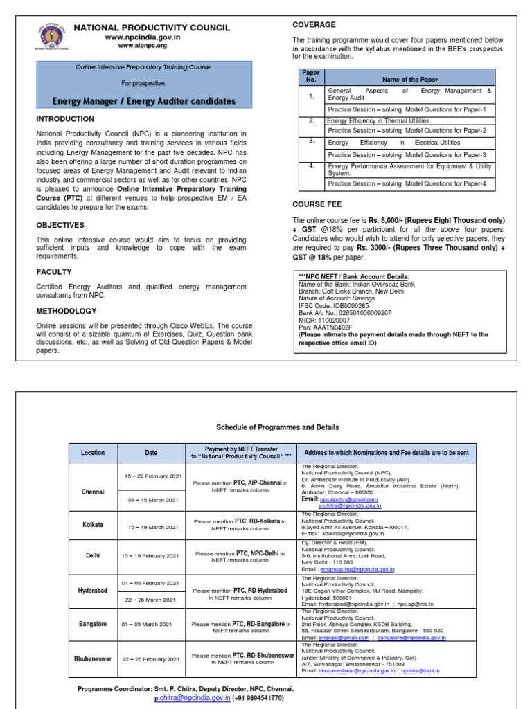 PTC Brochure 2021-Upload-1-3 | PDF