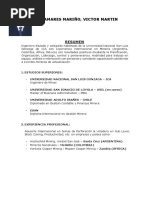 CV Hernan Moreno Rodriguez | PDF