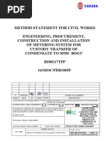 Method Statement For PCC & RCC Works | PDF | Concrete | Building Technology