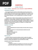 Lectia 5.2 Scripetele | PDF
