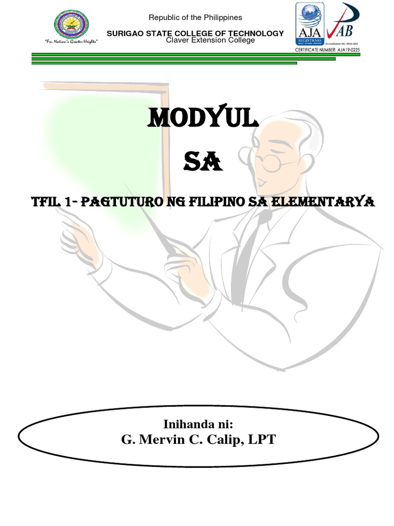 SSCT Module in Tfil 1 Final | PDF