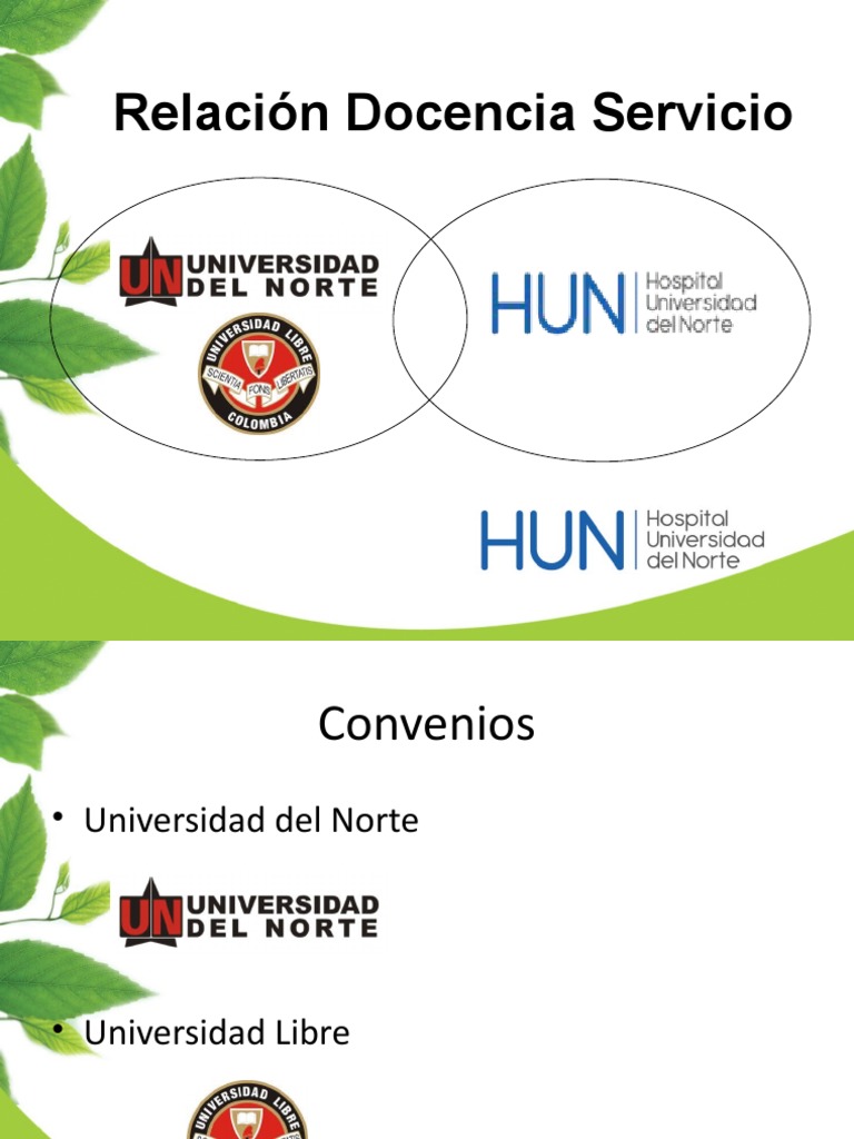 Convenios de Docencia y Servicio HUN | PDF | Cuidado de la salud