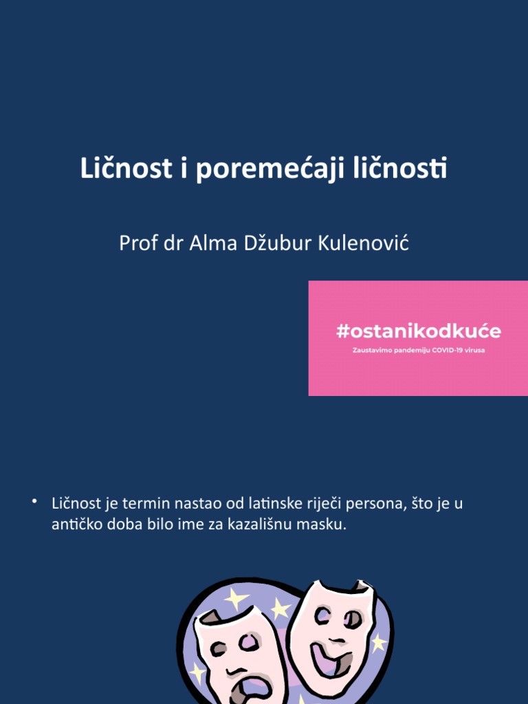 Predavanje 12 Poremećaji Ličnosti | PDF