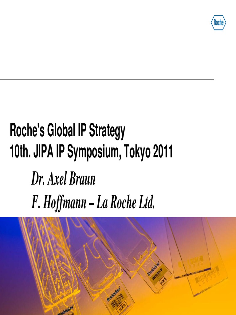 Roche's Global IP Strategy | PDF | Patent | Intellectual Property