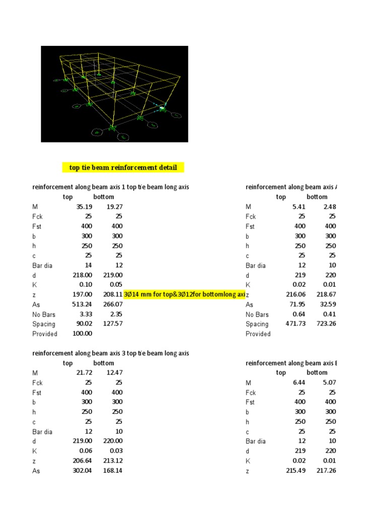Pump House Frame Analysis | PDF | Beam (Structure) | Column