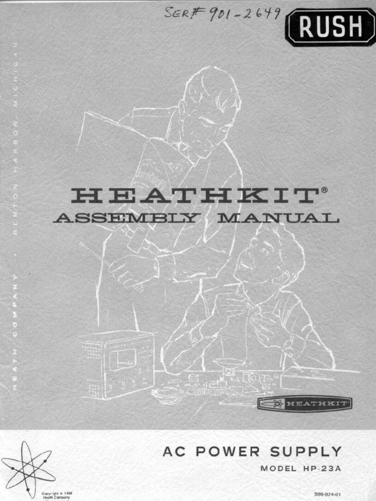 Heathkit HP 23A Manual | PDF