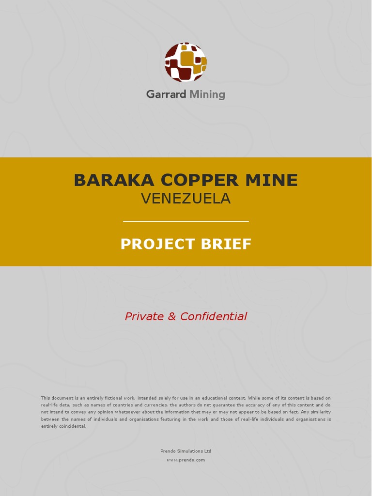 Developing the Baraka Copper Mine: Gaining Stakeholder Support for the ...