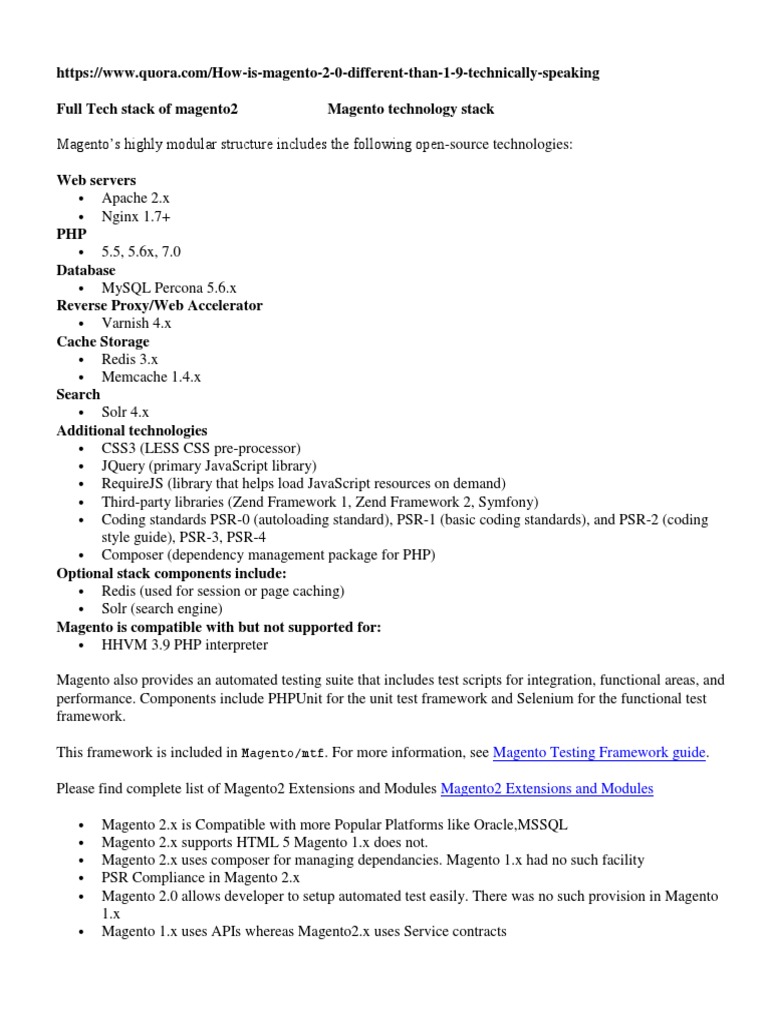 Magento Testing Framework Guide Magento2 Extensions and Modules | PDF ...