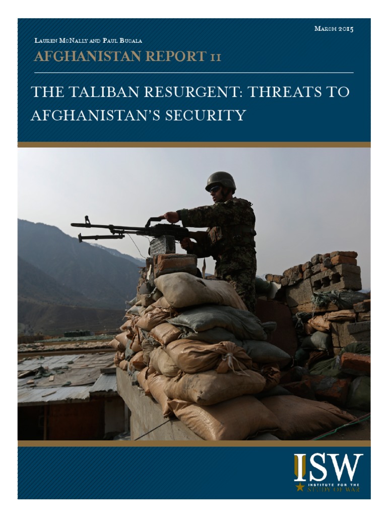 The Taliban Resurgent: Threats To Afghanistan'S Security | PDF ...