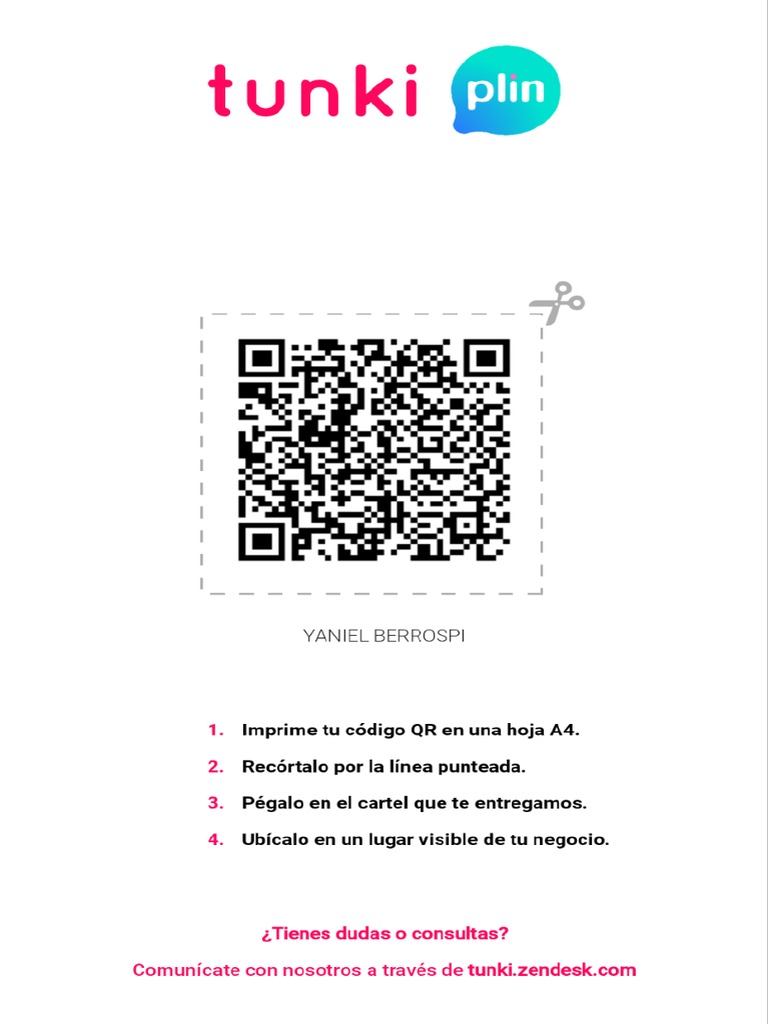 Tunki QR Plin | PDF
