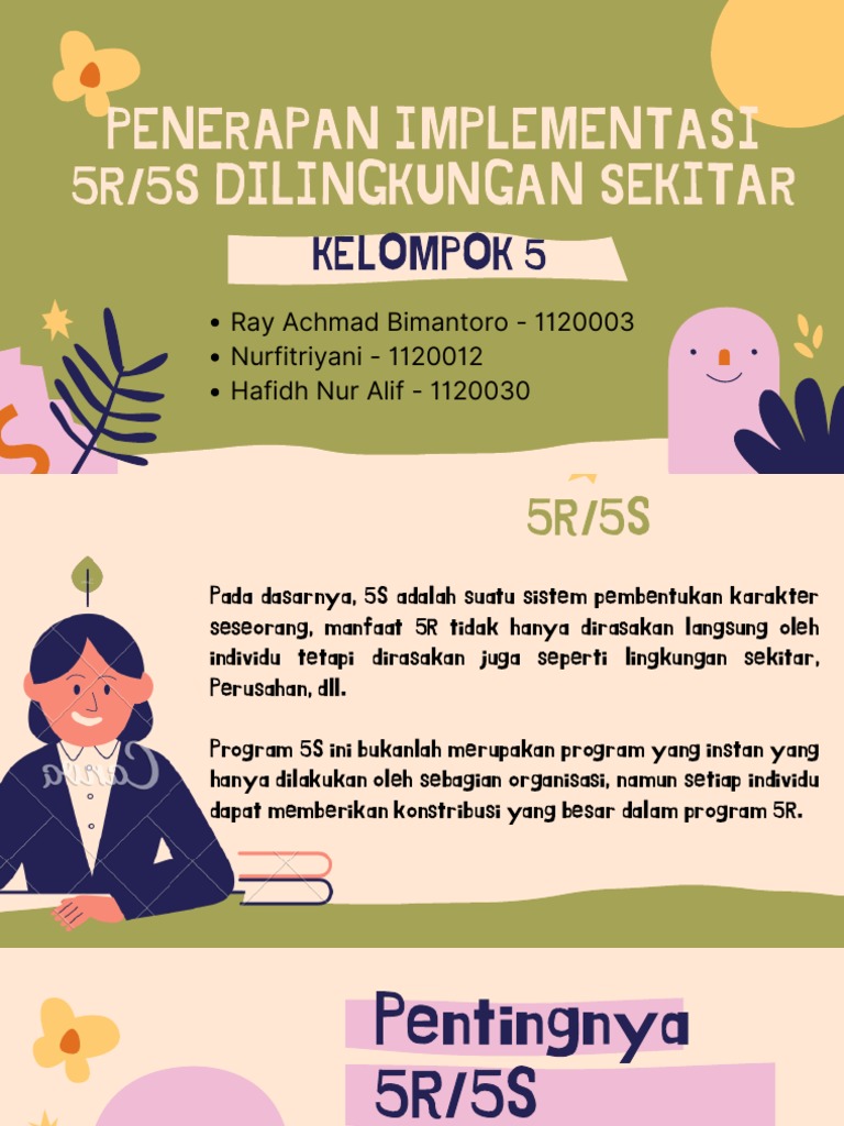 PPT-Penerapan Implementasi 5R Di Lingkungan Sekitar-KELOMPOK 5 | PDF ...