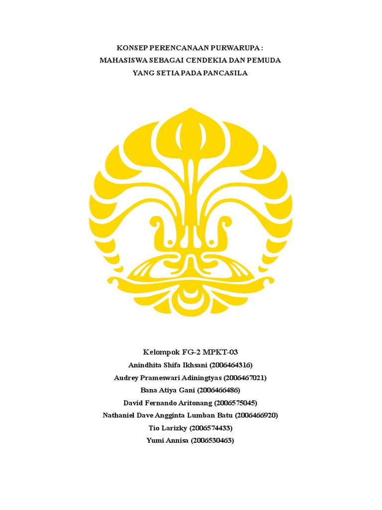 Contoh Purwarupa Mahasiswa Cendekia | PDF | Ilmu Sosial | Sains ...