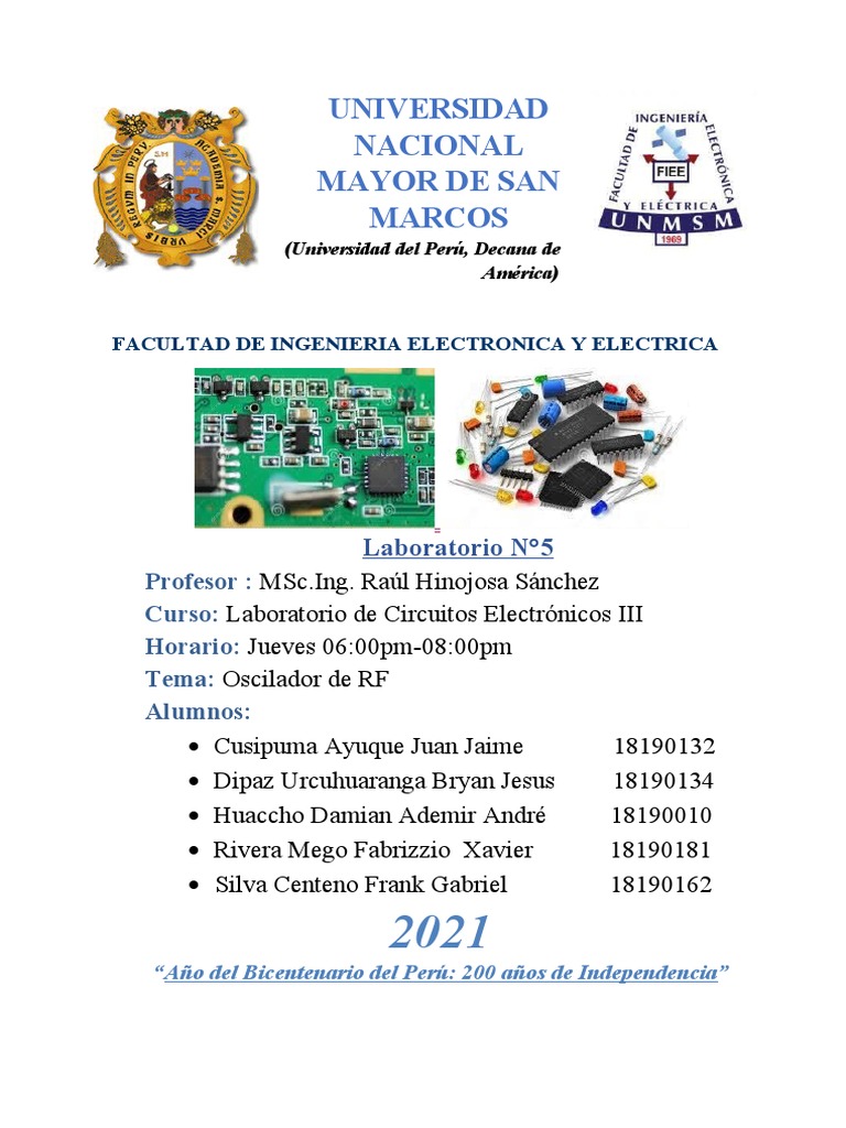 Lab5 Final Ce3 | PDF | Transistor | Inductor