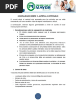 Funciones del Área Azul en CEYE | PDF