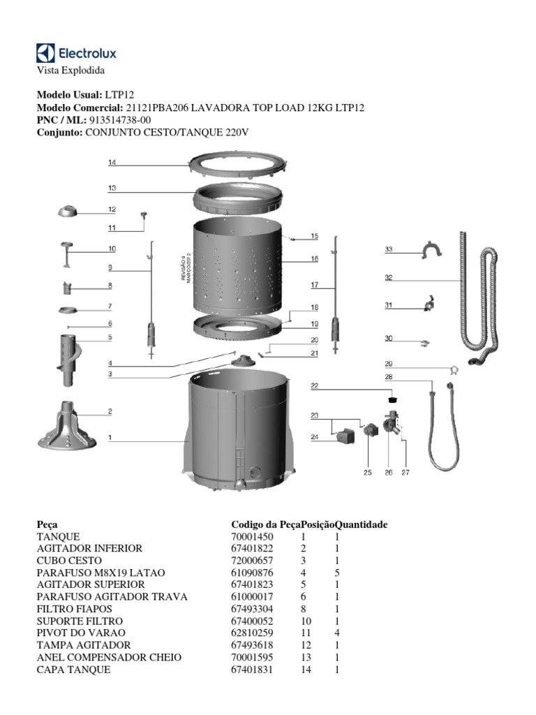 Vista Explodida Externa PDF | PDF