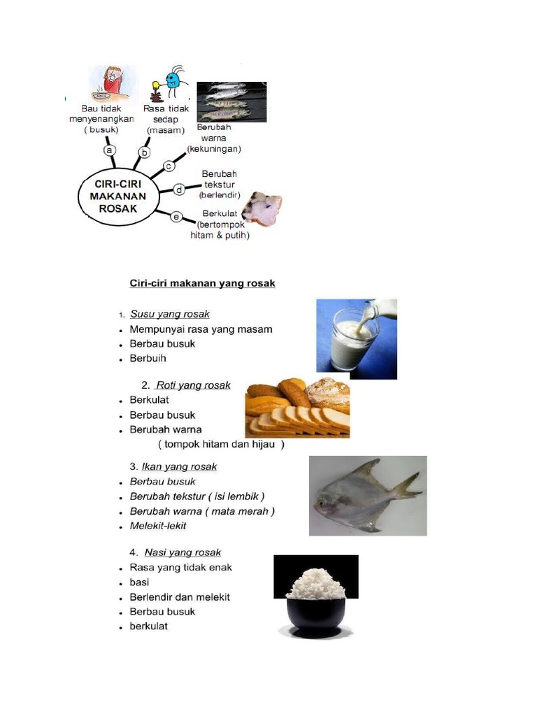 Nota Makanan Rosak | PDF