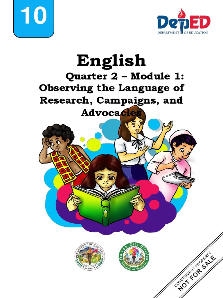 G10 ENGLISH Module 1 Edited | PDF | Survey Methodology | Bias