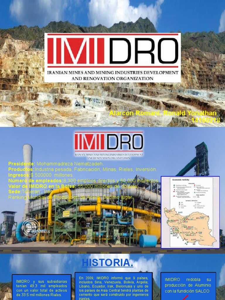 Imidro Group | PDF | Cobre | Minería