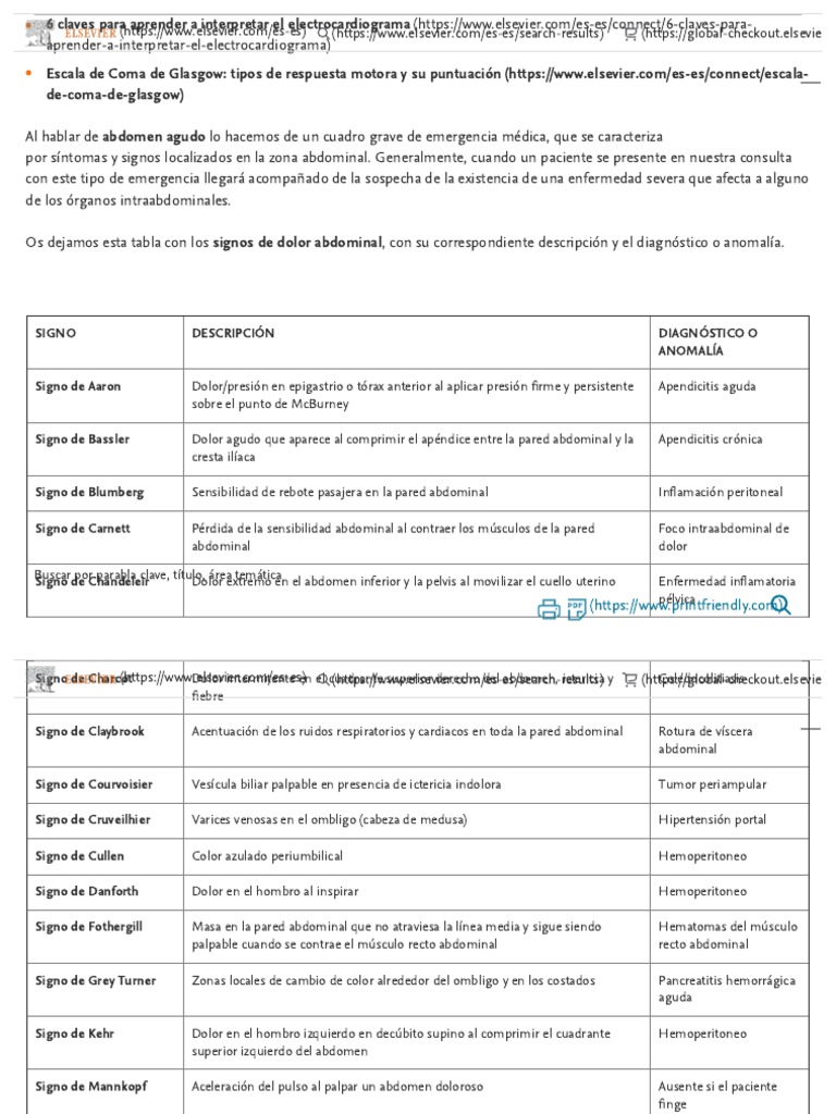 21 Signos de Exploración Abdominal - Descripción y Diagnóstico | PDF ... 21 Signos de Exploración Abdominal - Descripción y Diagnóstico | PDF ...