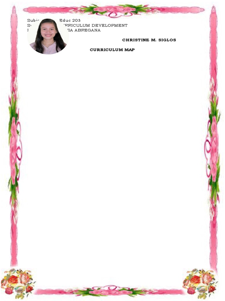 Subject Code: Educ 203 Subject Title: Curriculum Development Instructor ...