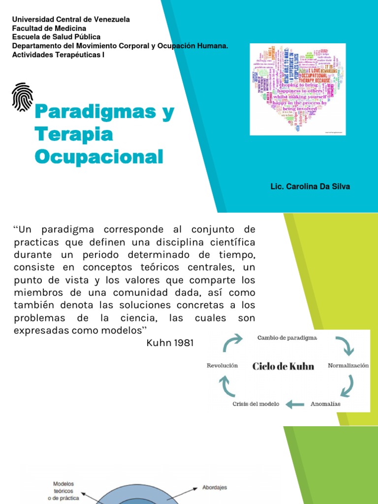 3 Paradigmas y Terapia Ocupacional | PDF | Terapia ocupacional | Paradigma