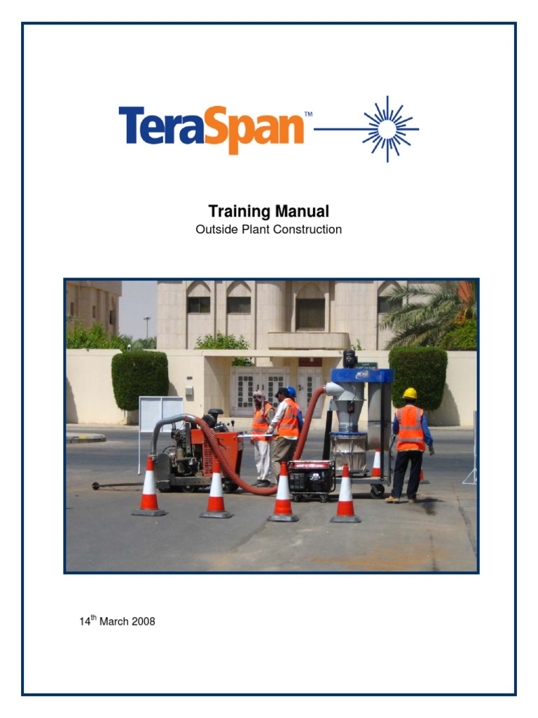 0314 - 08 Training Document - Outside Plant Construction | PDF ...