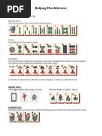 Printable Version of All Mah Jong Hands | PDF | Mahjong