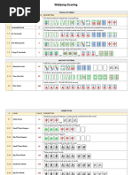 Printable Version of All Mah Jong Hands | PDF | Mahjong