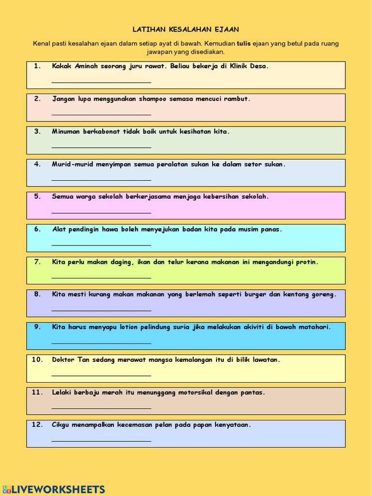 Kesalahan Ejaan | PDF