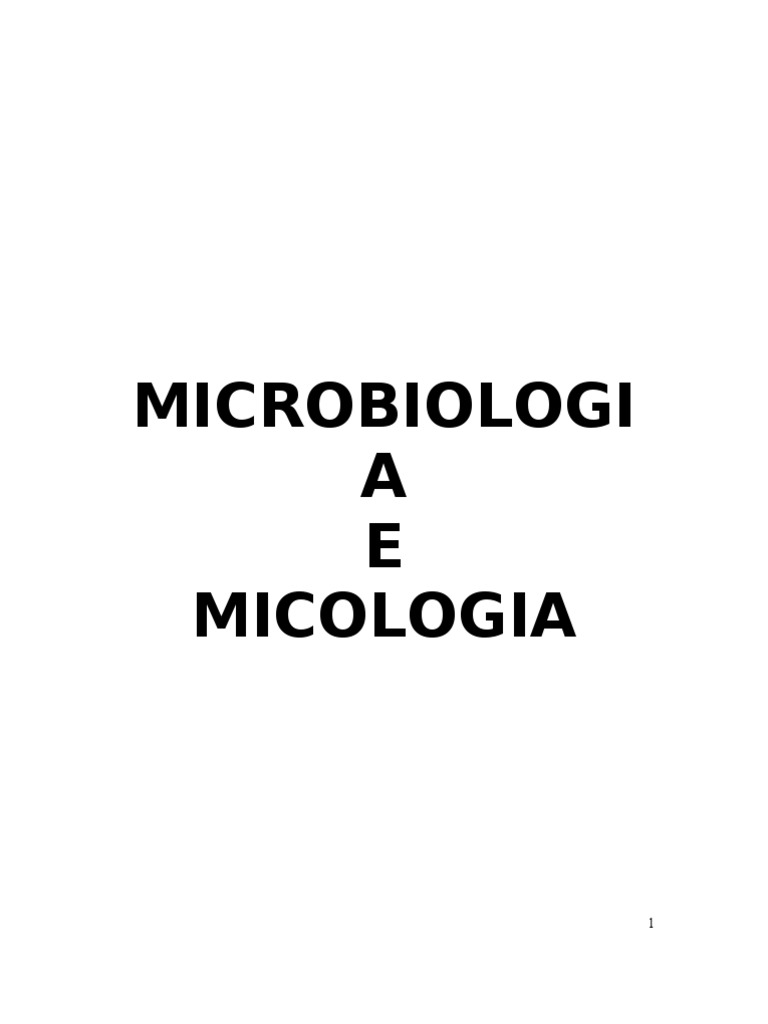 Microbiologia e Micologia | PDF | Bactérias | Vírus