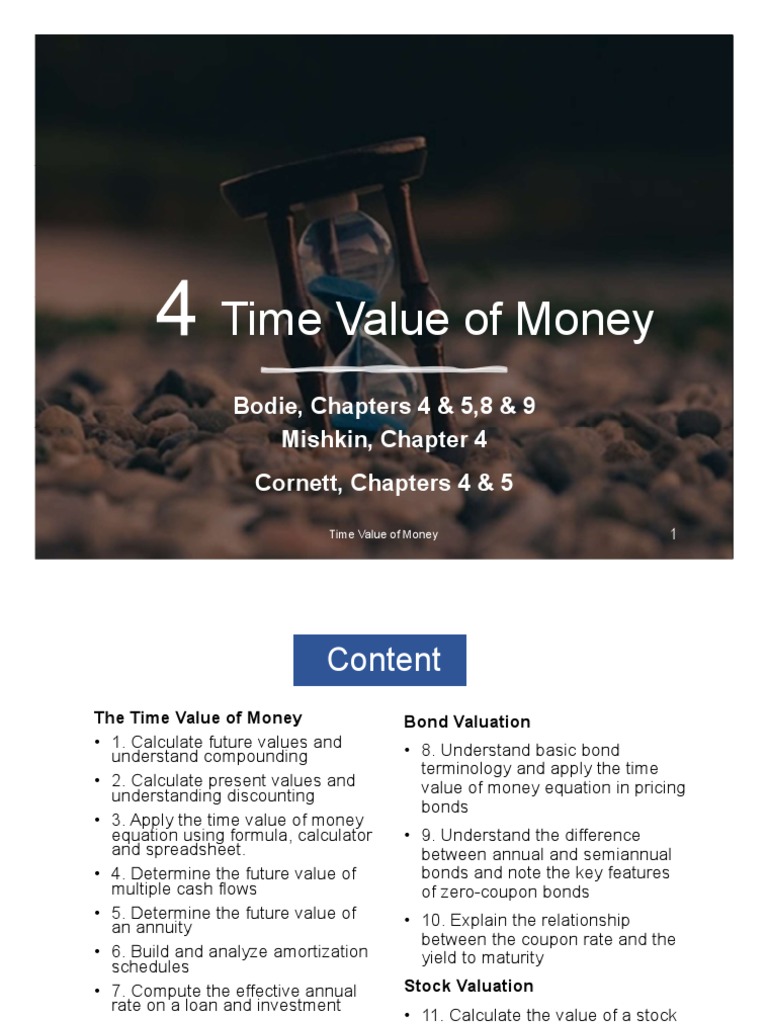 Module 4 - Time Value of Money PDF | Download Free PDF | Internal Rate Of Return | Bonds (Finance)