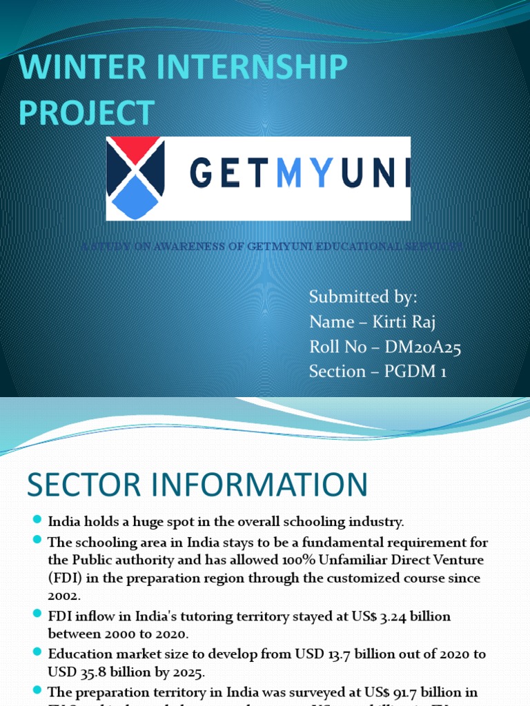 Winter Internship Project | PDF | Marketing | Business