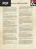 DND Insanity Table | PDF | Insanity | Psychotherapy