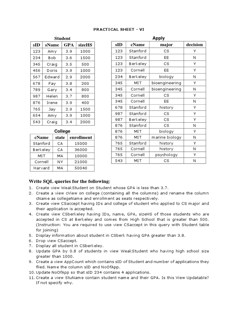 (CA702) Lab Session #6 | PDF | Data | Software Engineering