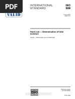 JIS M 8109-1996 Method For Sampling and Method of Determination of Moisture Content of ...