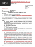 GR Waiver Letter Format | PDF