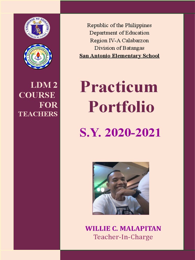 Willie-Ldm Practicum Portfolio | PDF | Learning | Lesson Plan