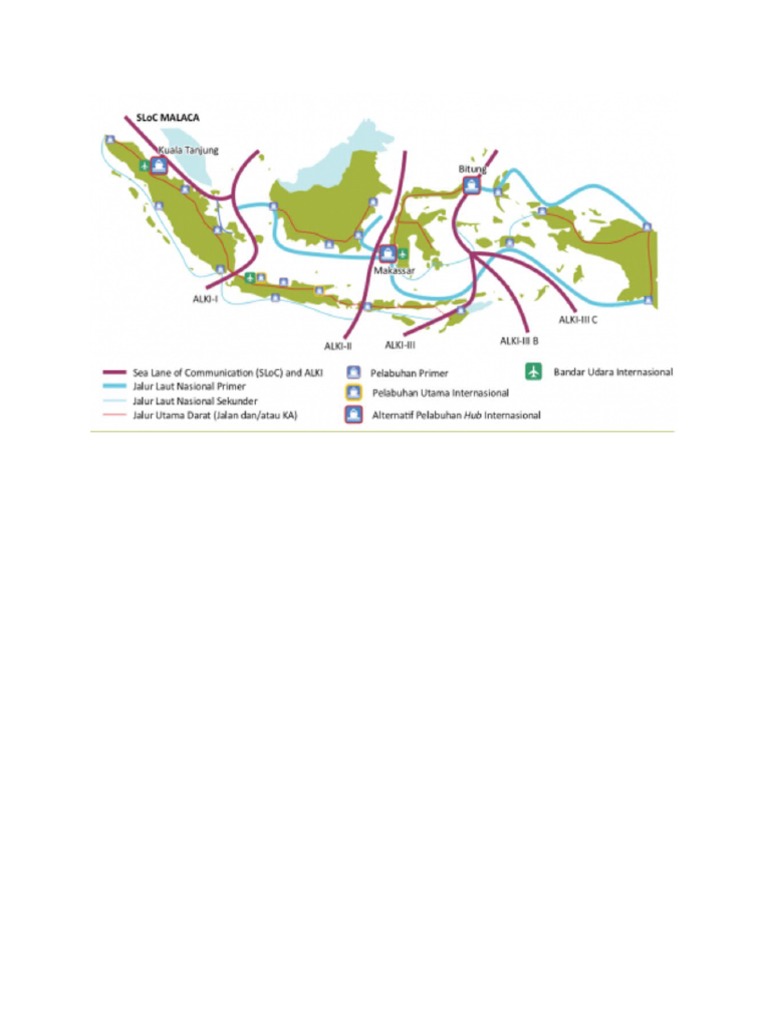 Peta Alur Laut Indonesia | PDF