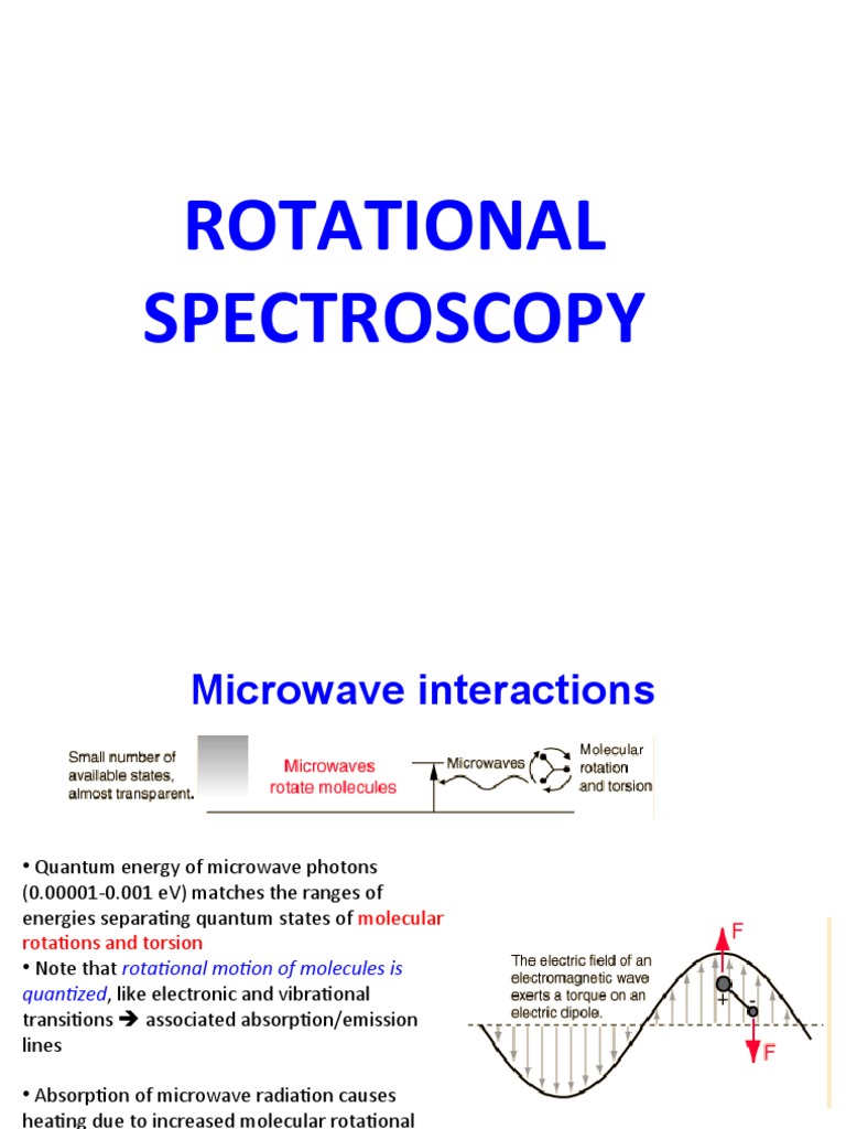 Rotational | Download Free PDF | Diatomic Molecule | Absorption ...