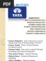 Tata Motors Pune Plant Overview | PDF | Engines | Automation