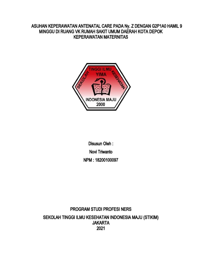 Resume Anc Novi Triwanto 18200100097 | PDF