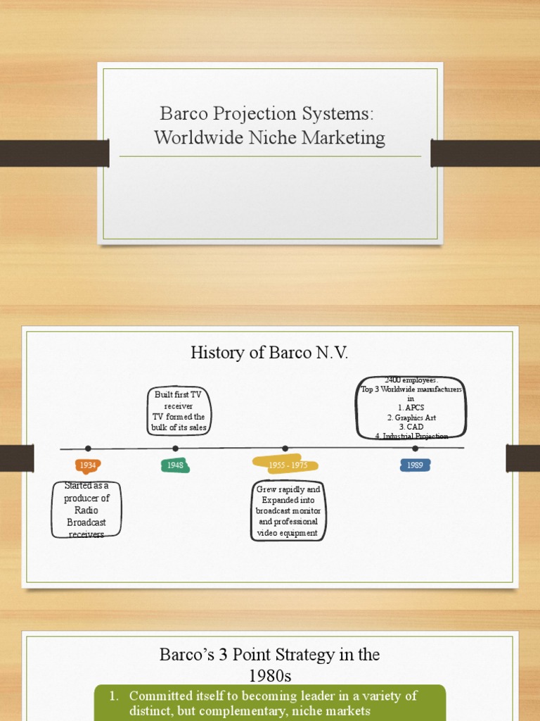 Barco Projection Systems | PDF | Sony | Market (Economics)