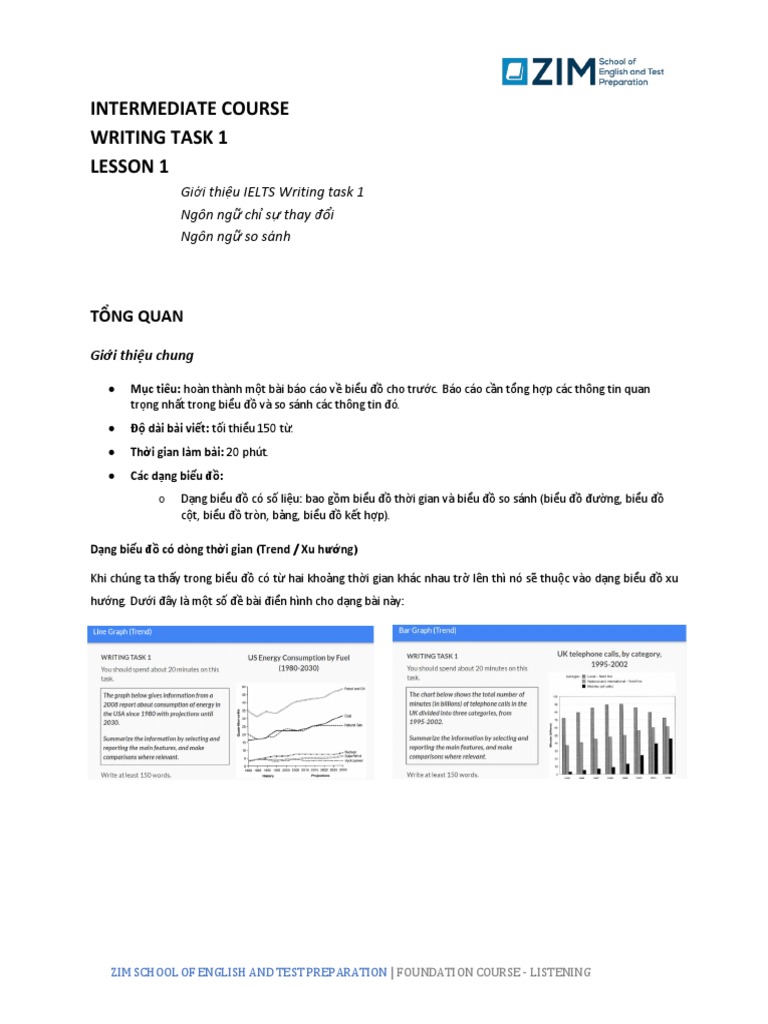Writing Task 1 | PDF
