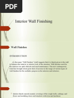 Interior Materials and Finishes Guide | PDF | Flooring | Wall