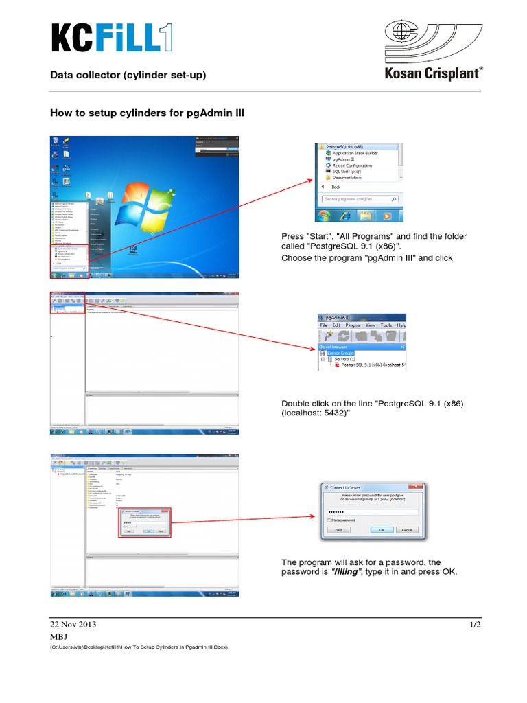 PostGreSQL - Add Cylinders To The Database | PDF | Postgre Sql ...