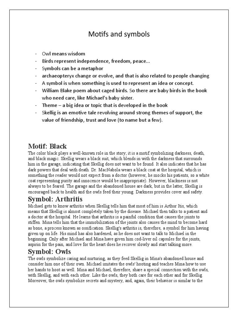 Motifs and Symbols: Motif: Black | PDF | Pomegranate