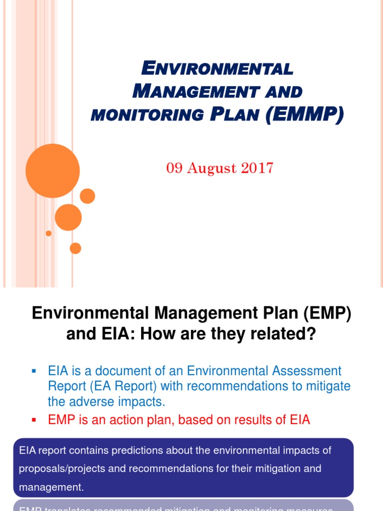 Eia-07 Emp | PDF | Environmental Impact Assessment | Climate Change ...